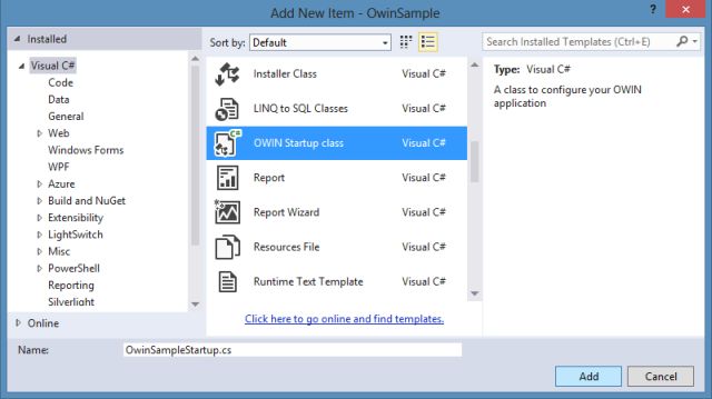 Working With OWIN Hosting and Self Hosting in ASP.Net Working With OWIN Hosting and Self Hosting in ASP.Net